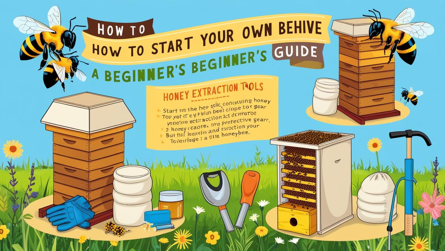 How to Start a Beehive: Beginner's Guide