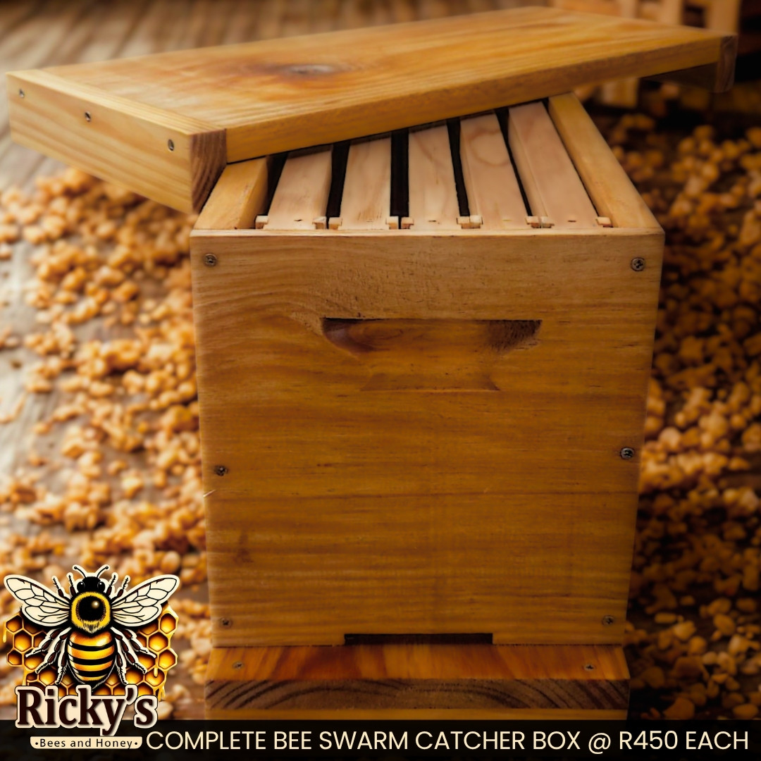 Bee Swarm Catcher Box | Ricky's Beekeeping Swarm Trap